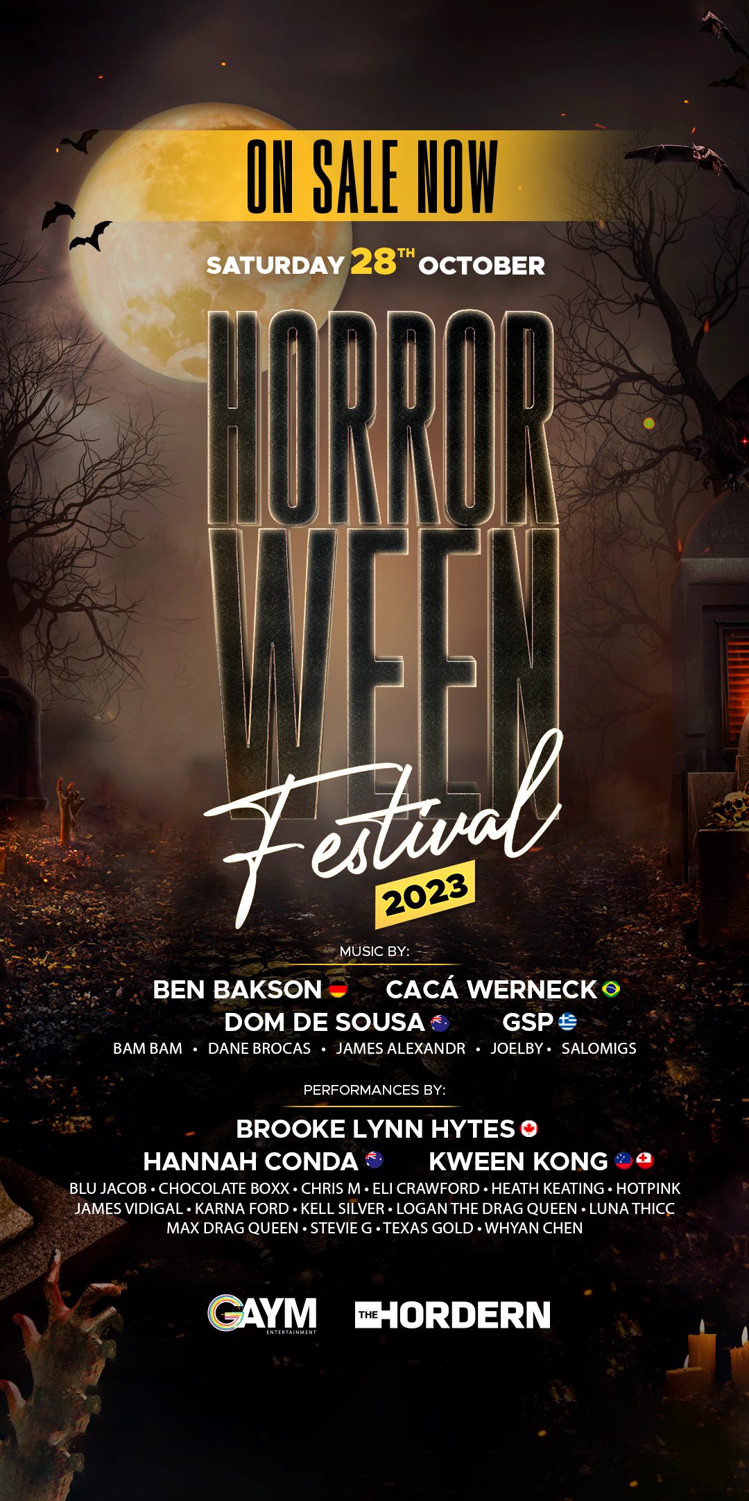 HORRORWEEN FESTIVAL - The Hordern Pavilion
